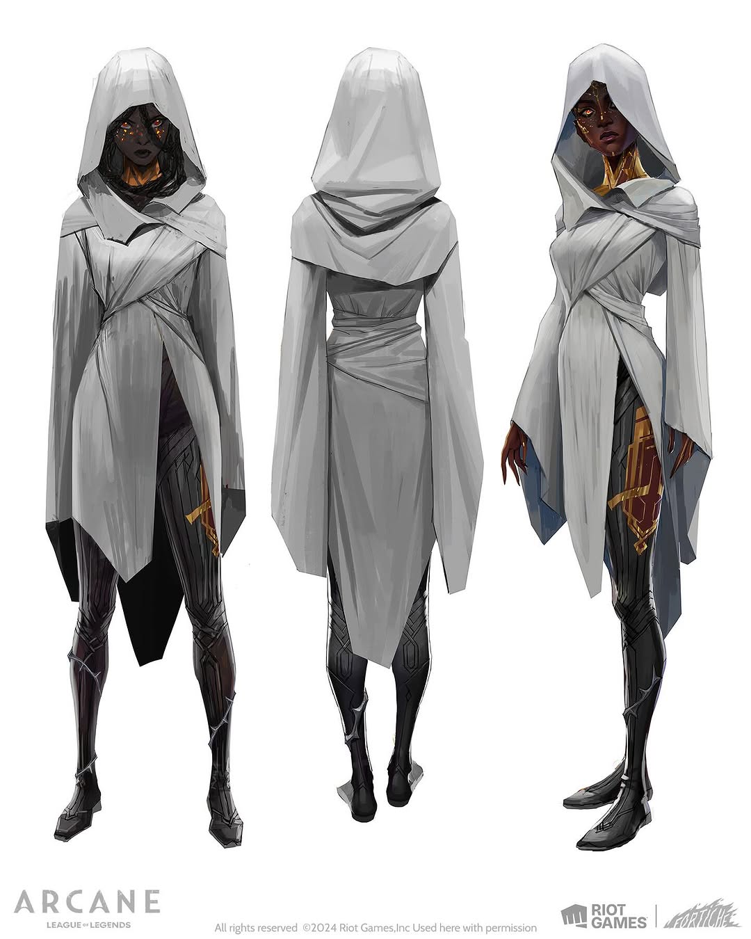 Hooded Character Concept Art