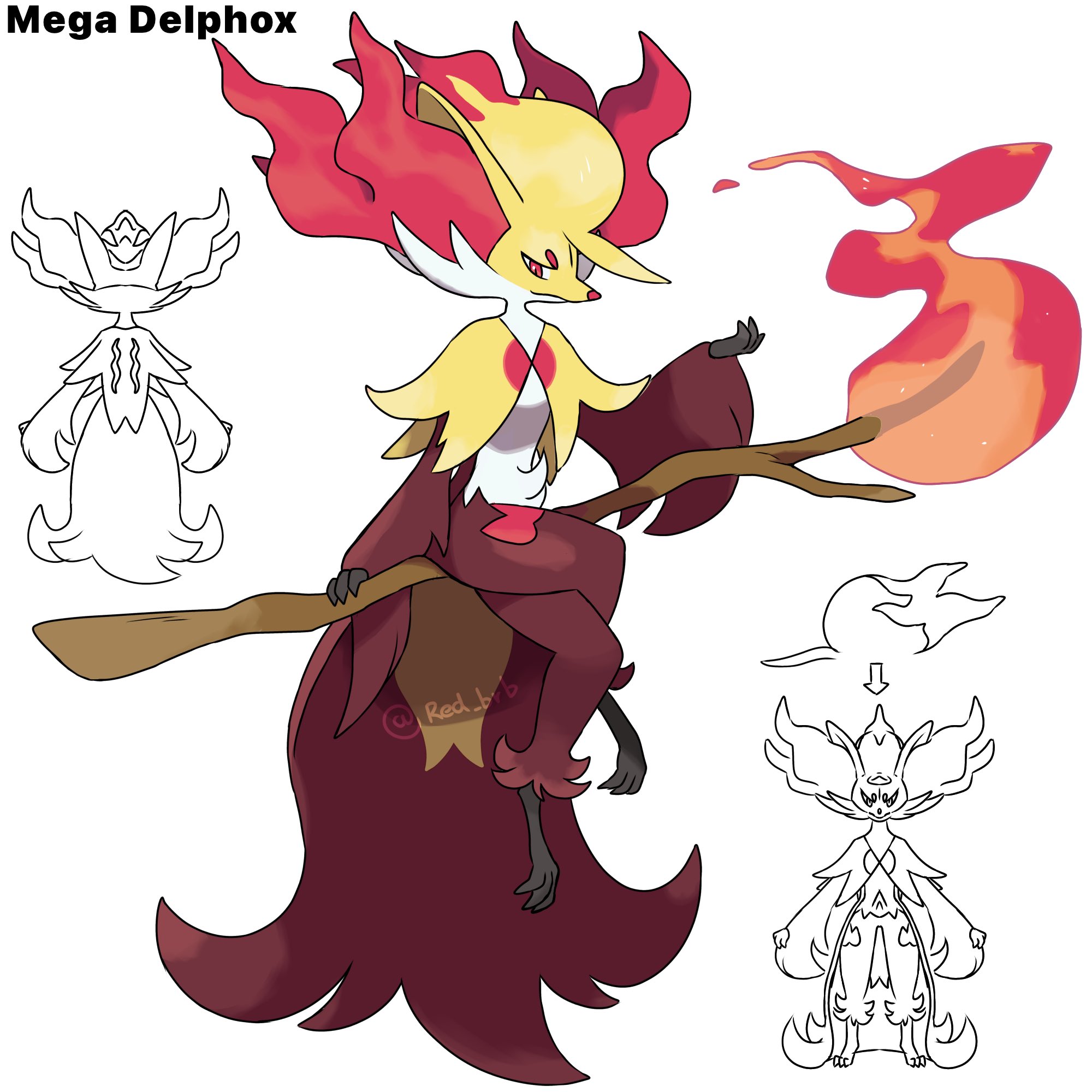 Mega Delphox Pokemon