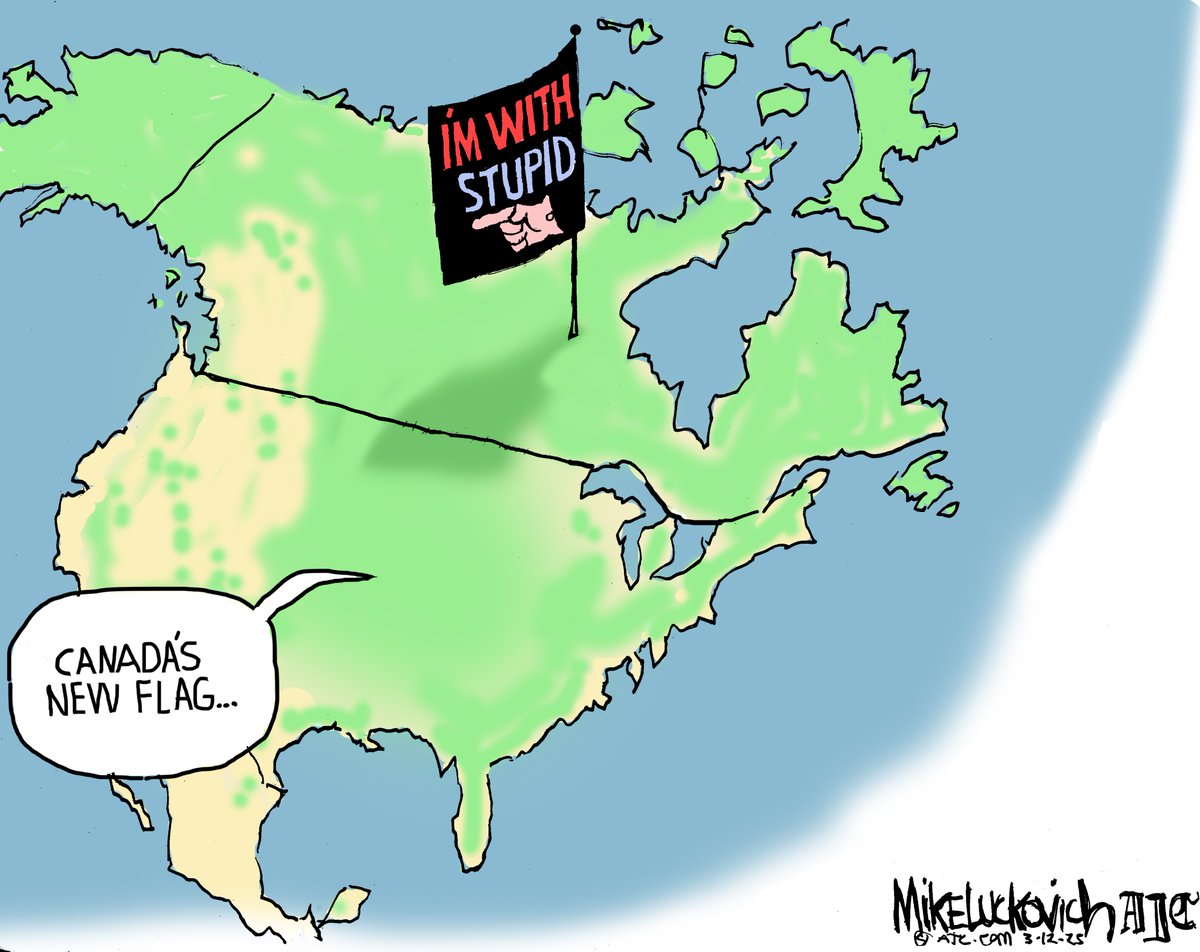 Mike Luckovich-Canada's New Flag - Democratic Underground Forums