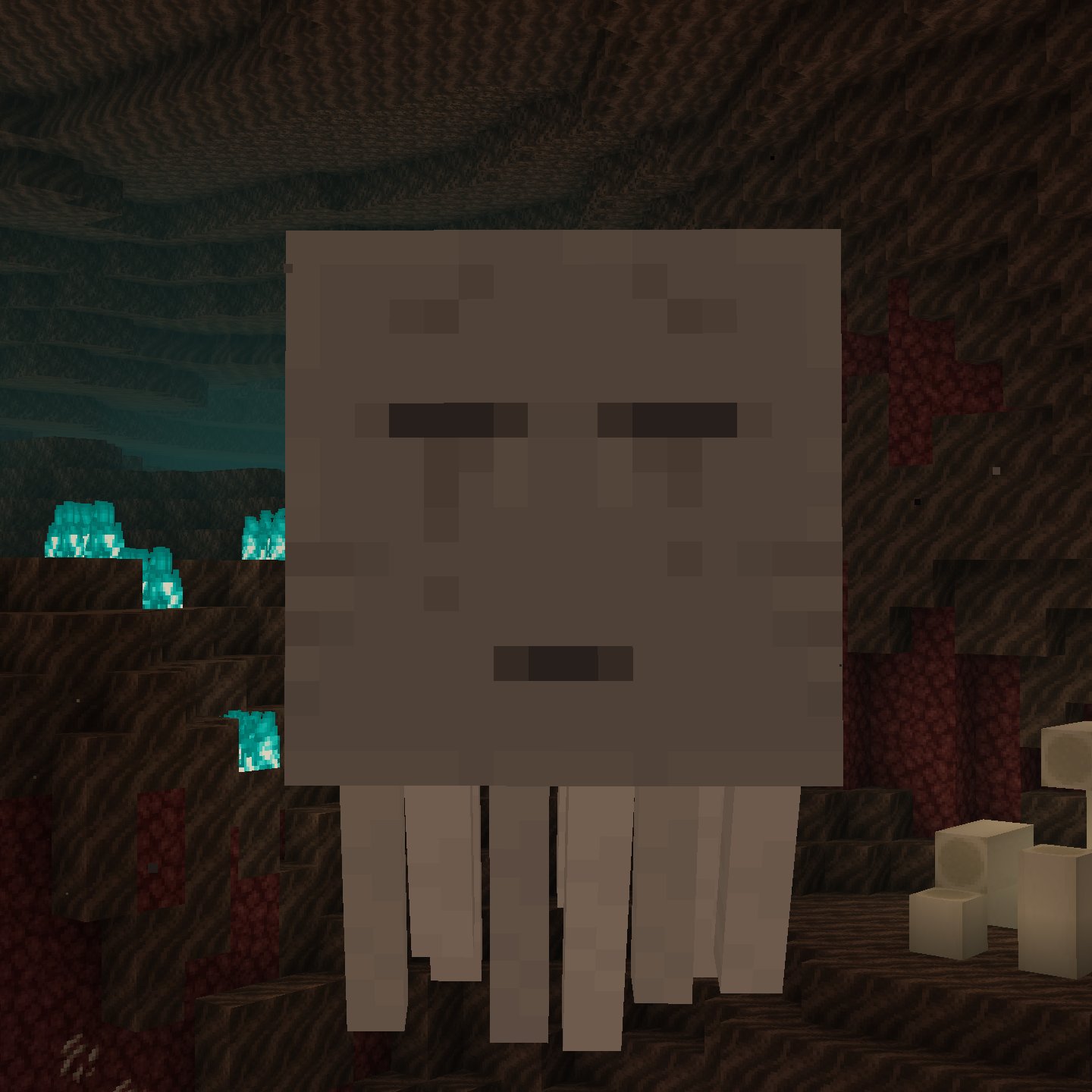 Ghast Face Minecraft Speedsilver Ghast Minecraft Mob Skin
