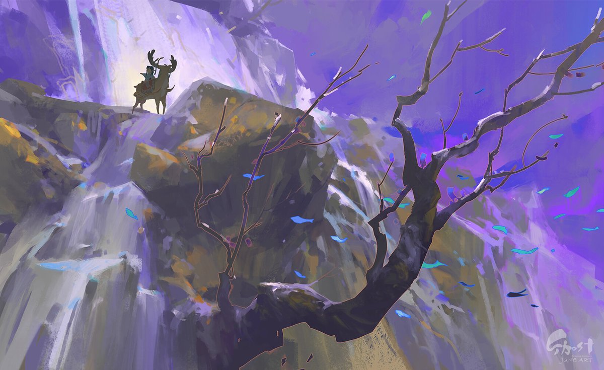 「The Art of Wenjun Lin - Gallery update 」|IAMAGのイラスト