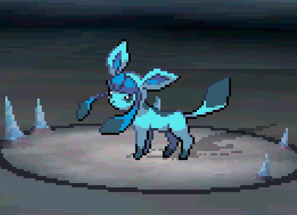 Glaceon Sprite Pokémon Mystery Dungeon Rescue Team DX Glaceon