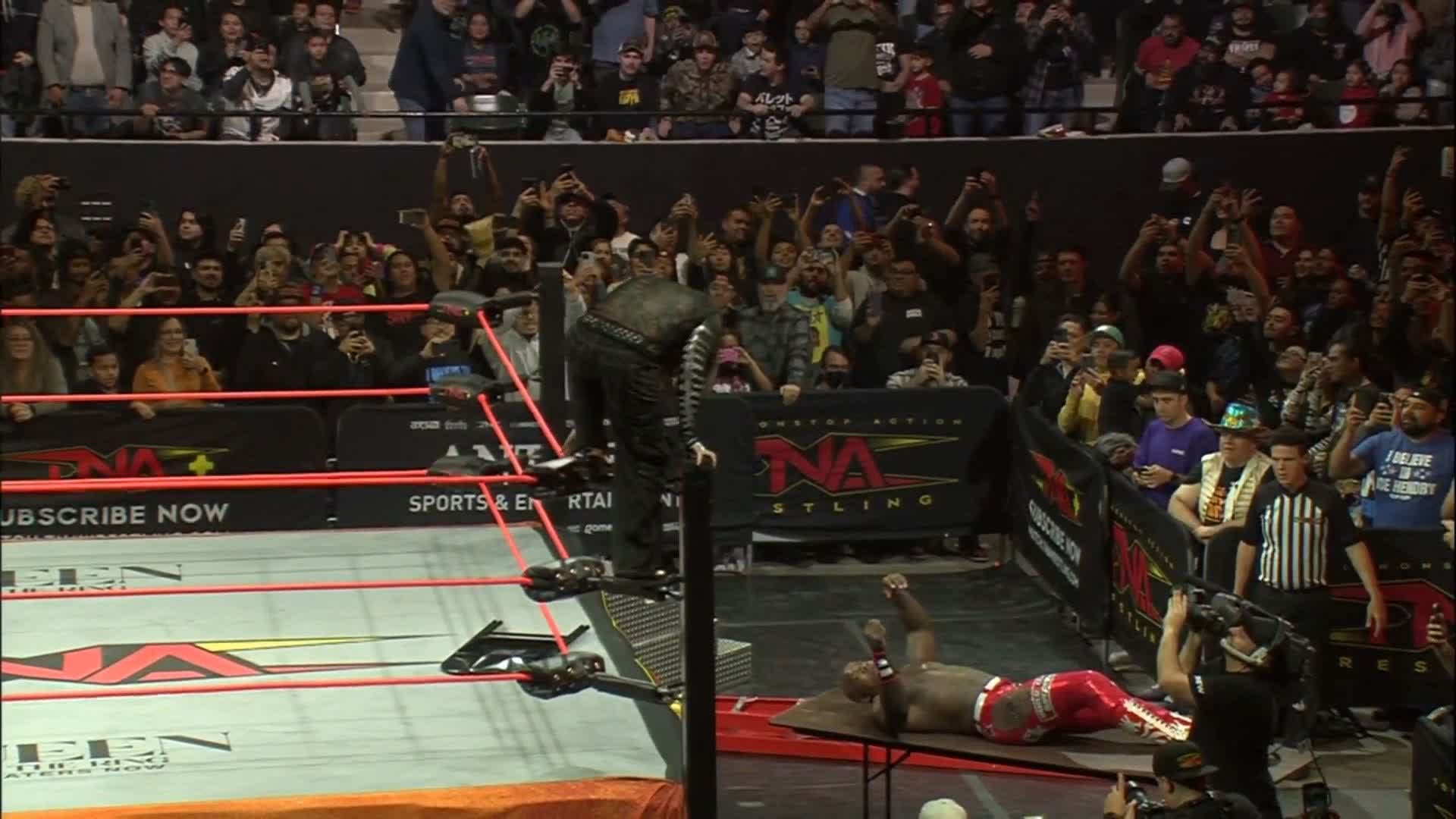 Jeff Hardy Swanton Bomb Through 6 Tables
