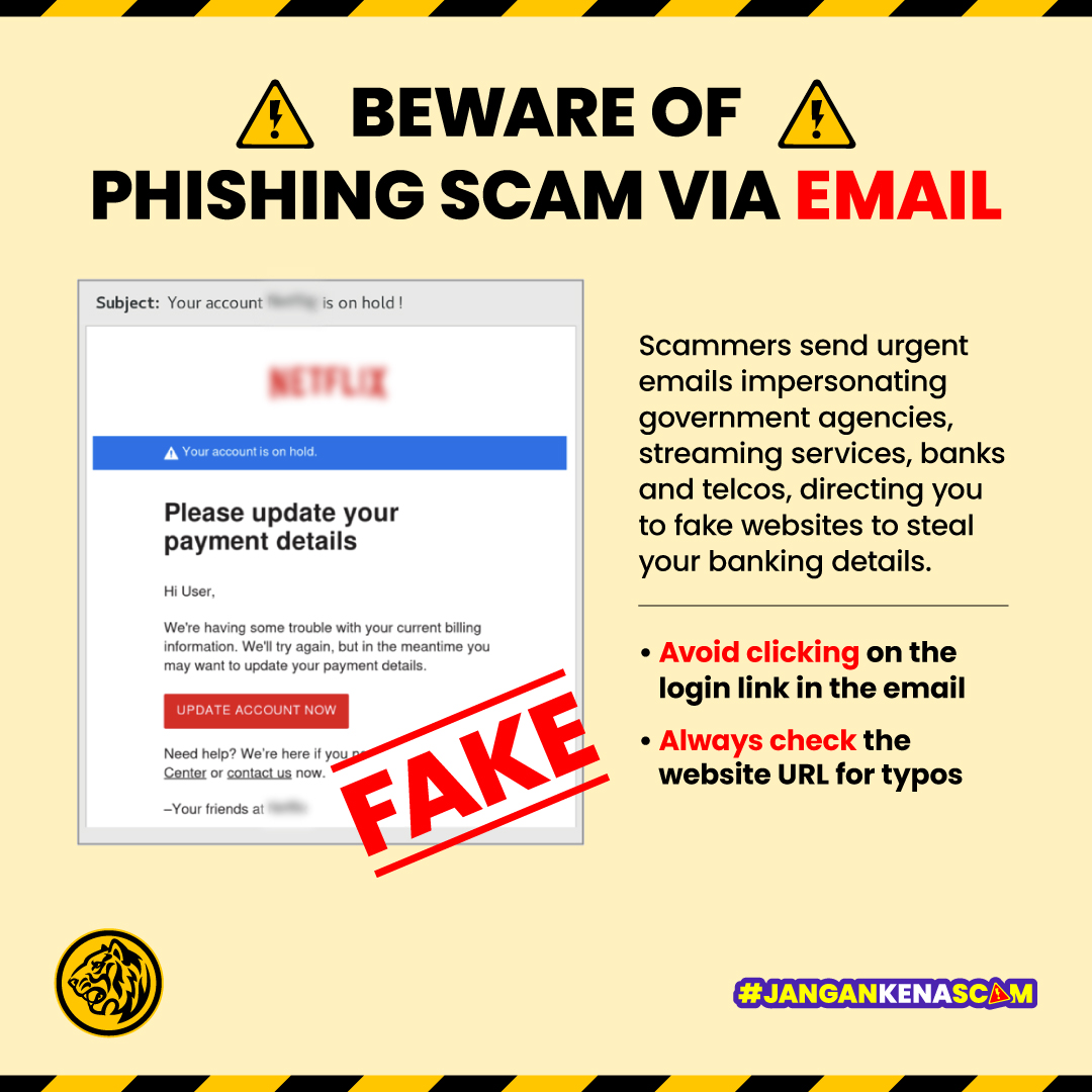 Phishing Email Maybank Maybank Singapore Launches Anti Scam Campaign