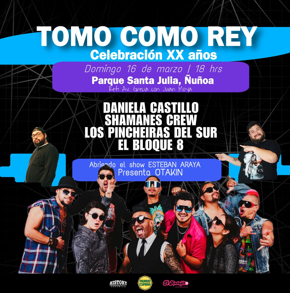 Tomo Como Rey Logo Tomo Como Rey Estrenan "Ahora Me Voy" Y Alistan