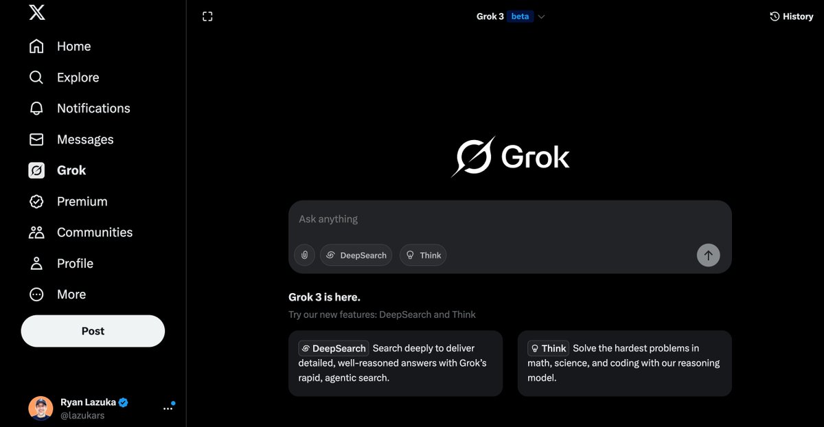 Elon Musk's xAI Launches Grok 3 With Personas and DeeperSearch Features | DeepNewz AI Products