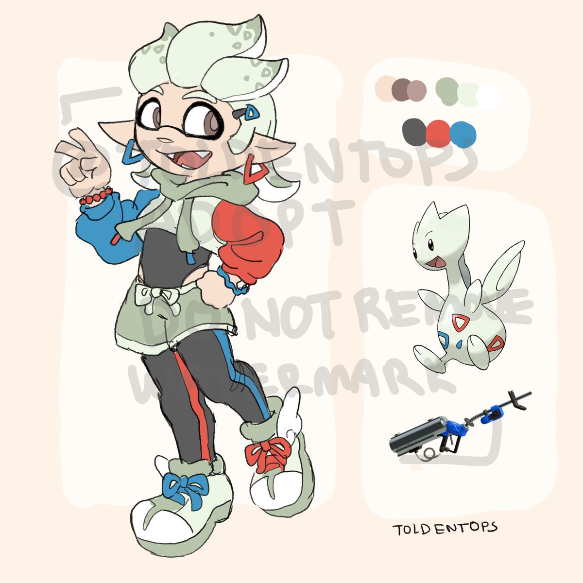 「Splatoon oc adopt for !!#splatoon 」|🐙🦑👁️one-eyed Guy enjoyer👁️ comms ...