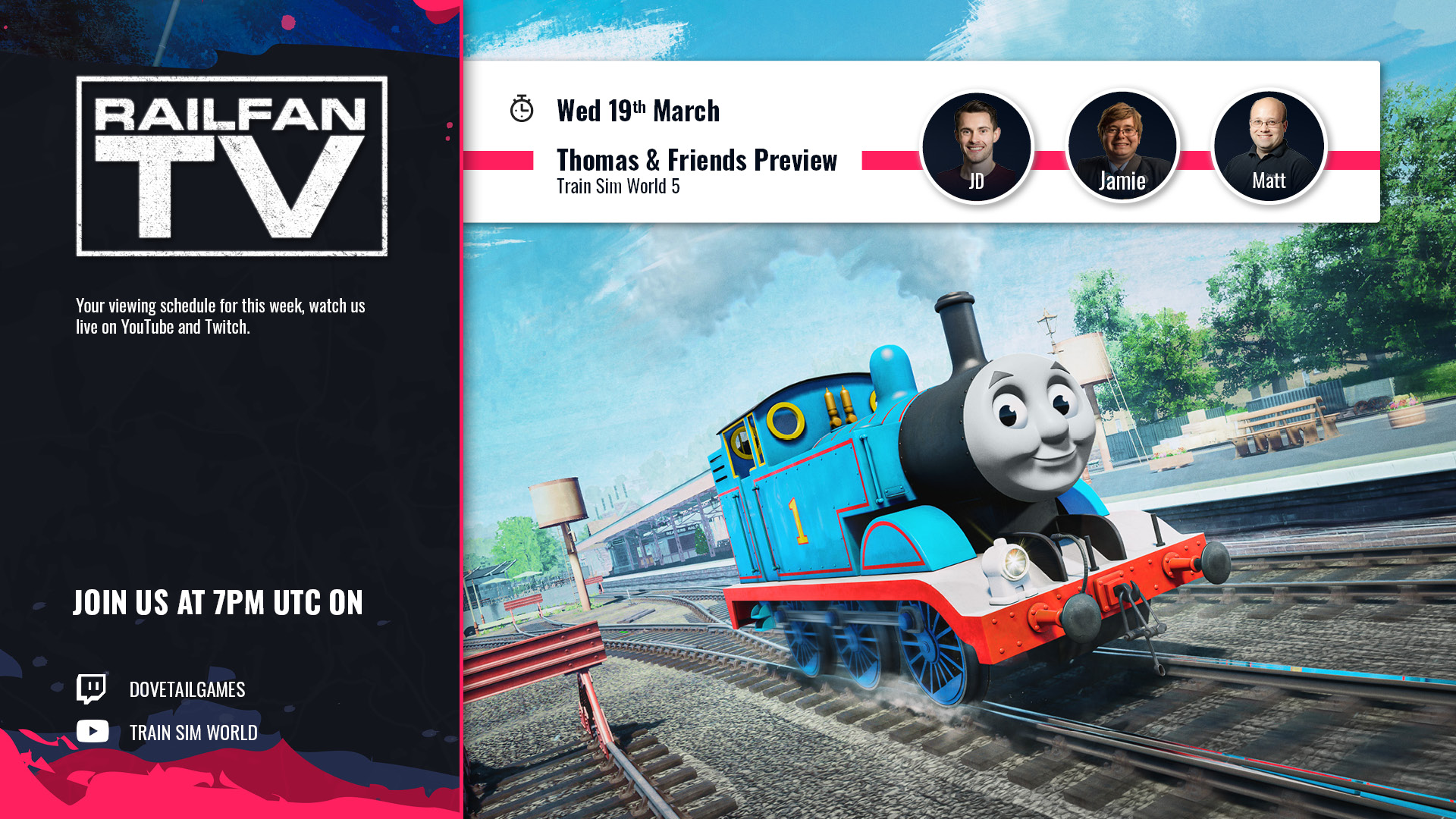 Train Simulator Thomas ENTER TO WIN A Day Out With Thomas The Tank