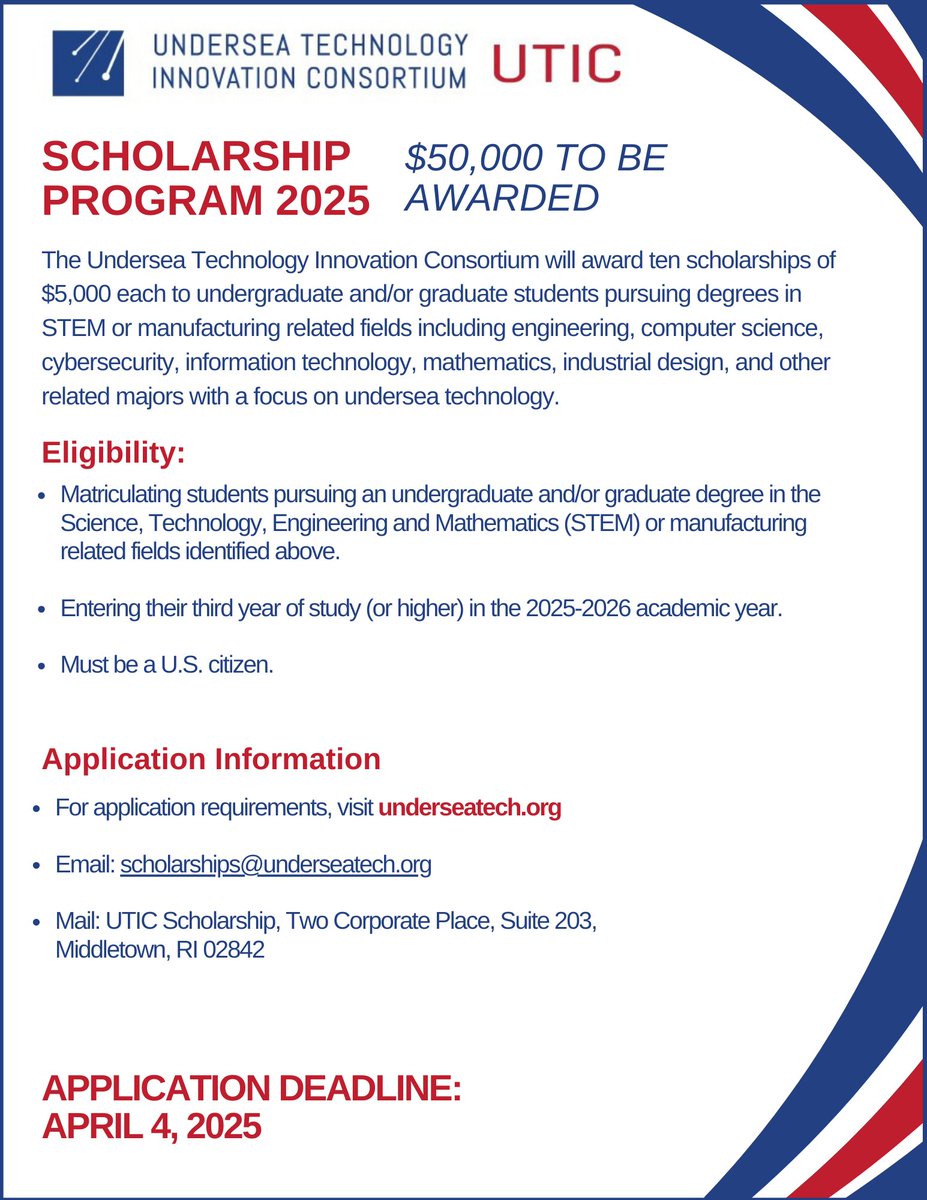 Undersea Technology Innovation Consortium: UTIC