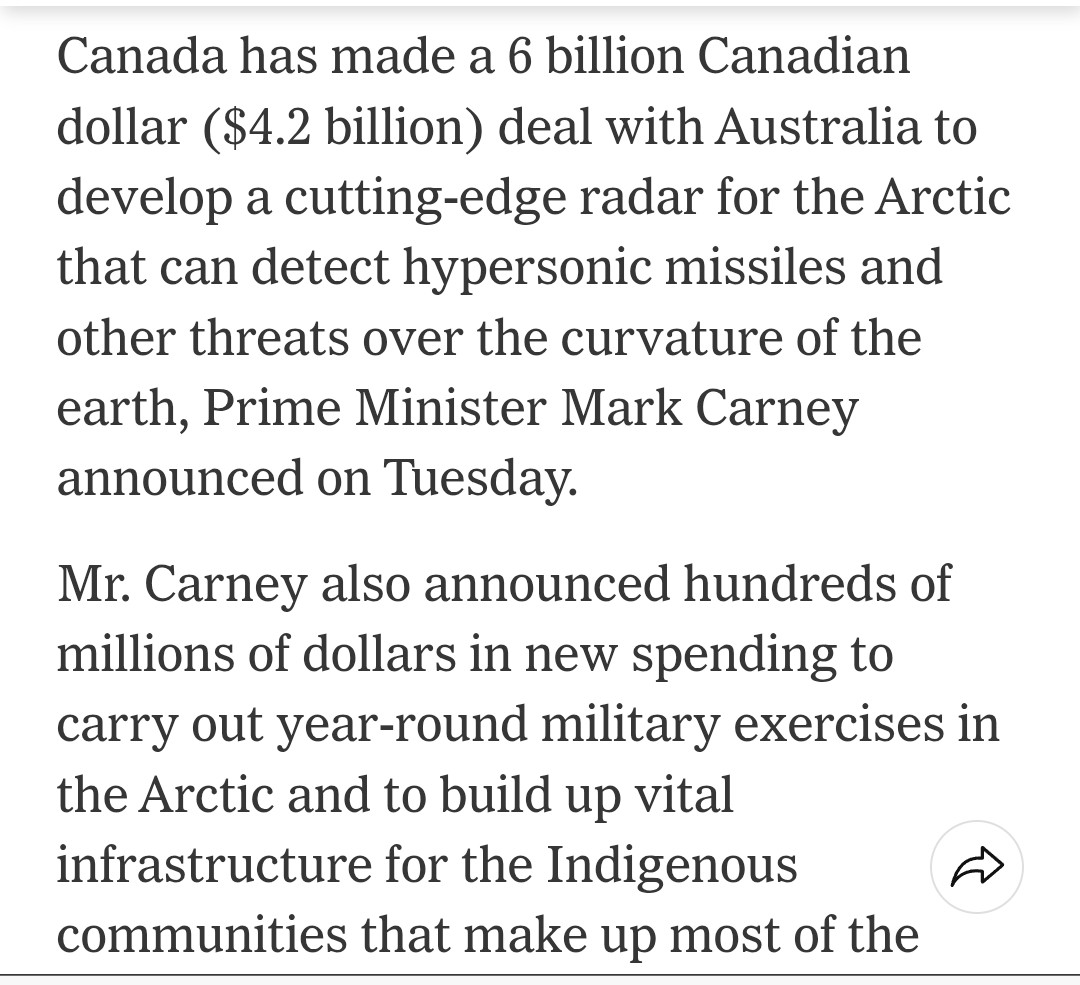 Australia to Export JORN Radar Technology to Canada for $4.2 Billion ...