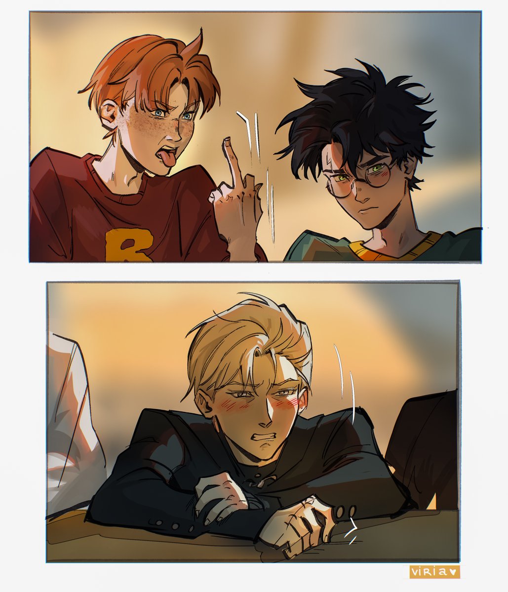 「an illusion (Grimmauld Roommates AU) #drarry #harrypotter #d」vika🌿の漫画