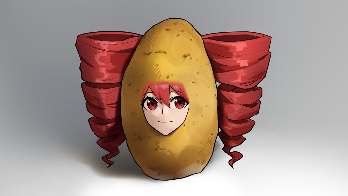 重音テト 「poteto 」|Sasouraのイラスト