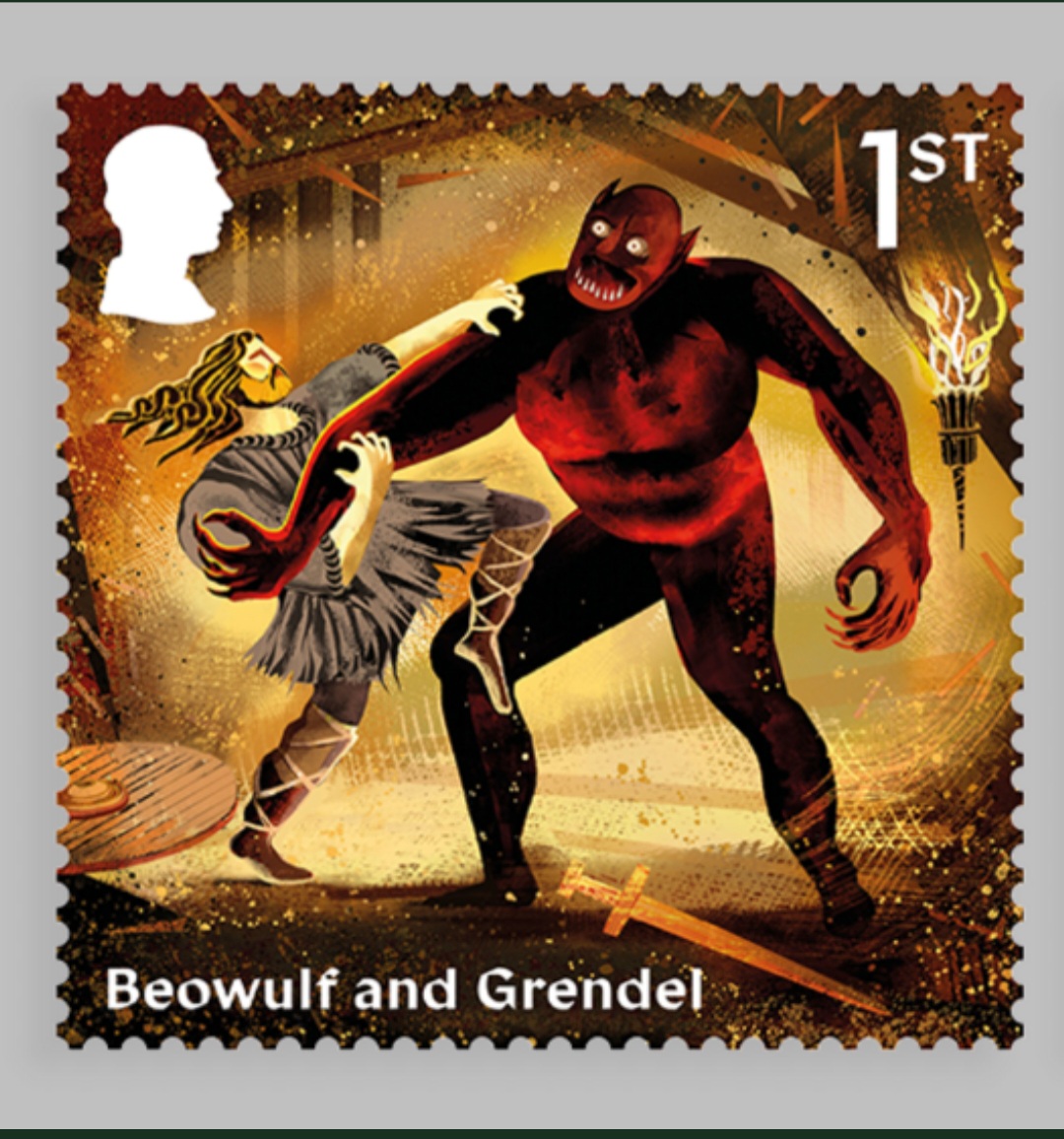 Beowulf And Grendel Poster