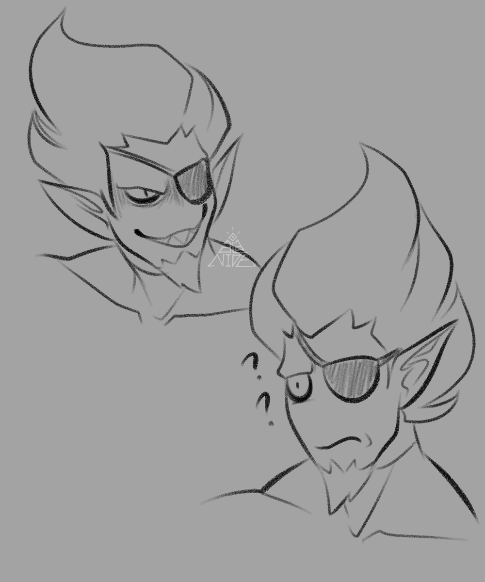 「quick draws of this guy bc I don't think I've ever been this」Alanide ...