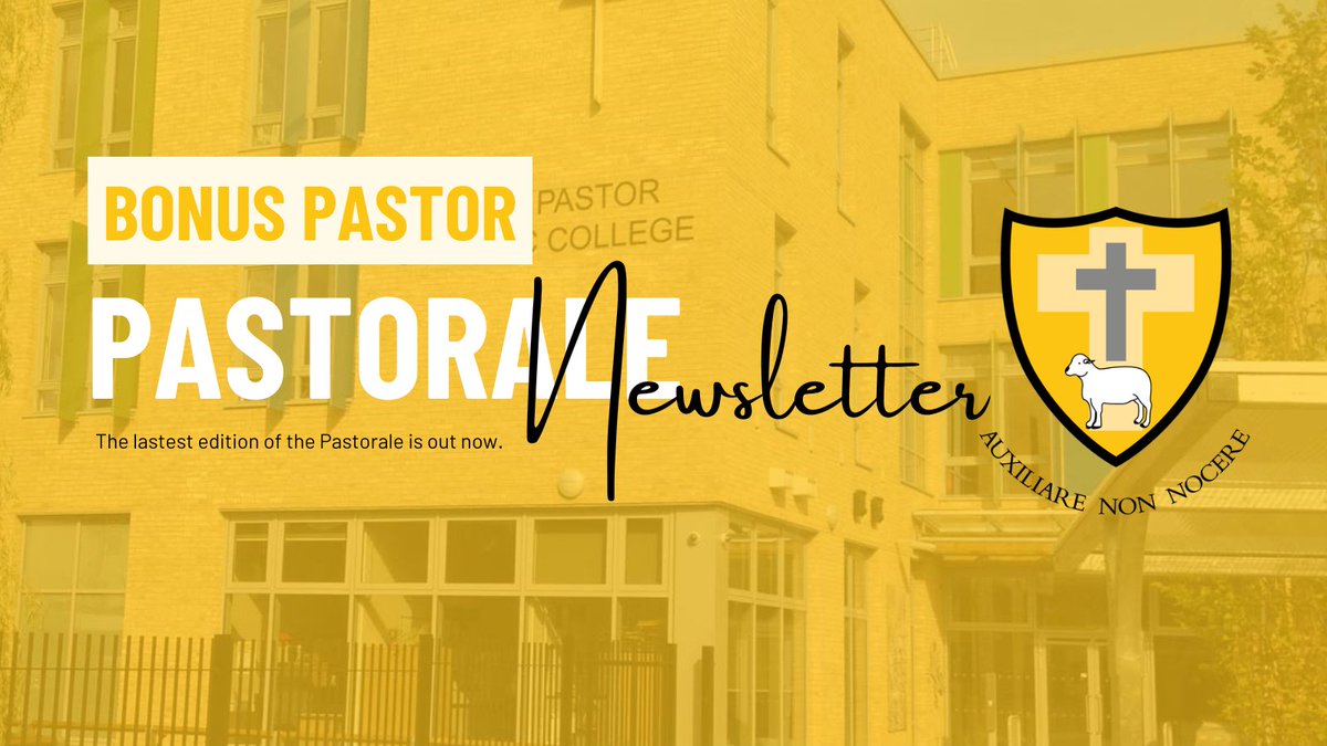 Welcome to Bonus Pastor Catholic College