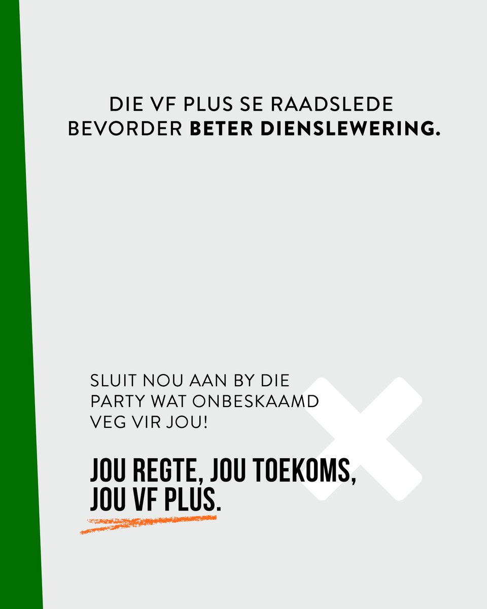 FF Plus Manifesto 2024 | Freedom Front Plus