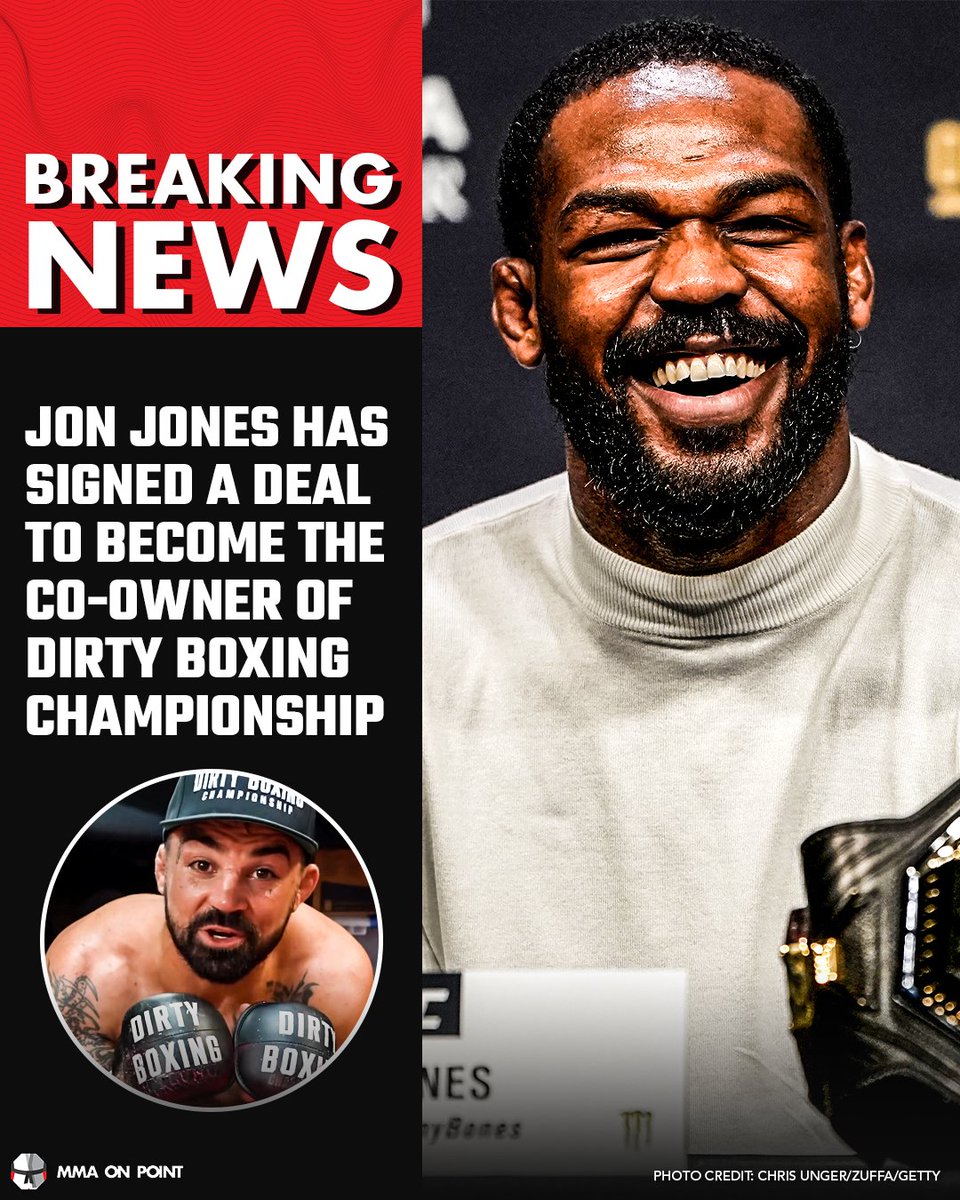 Jon Jones Becomes Co-Owner of Dirty Boxing Championship Ahead of DBX1 ...