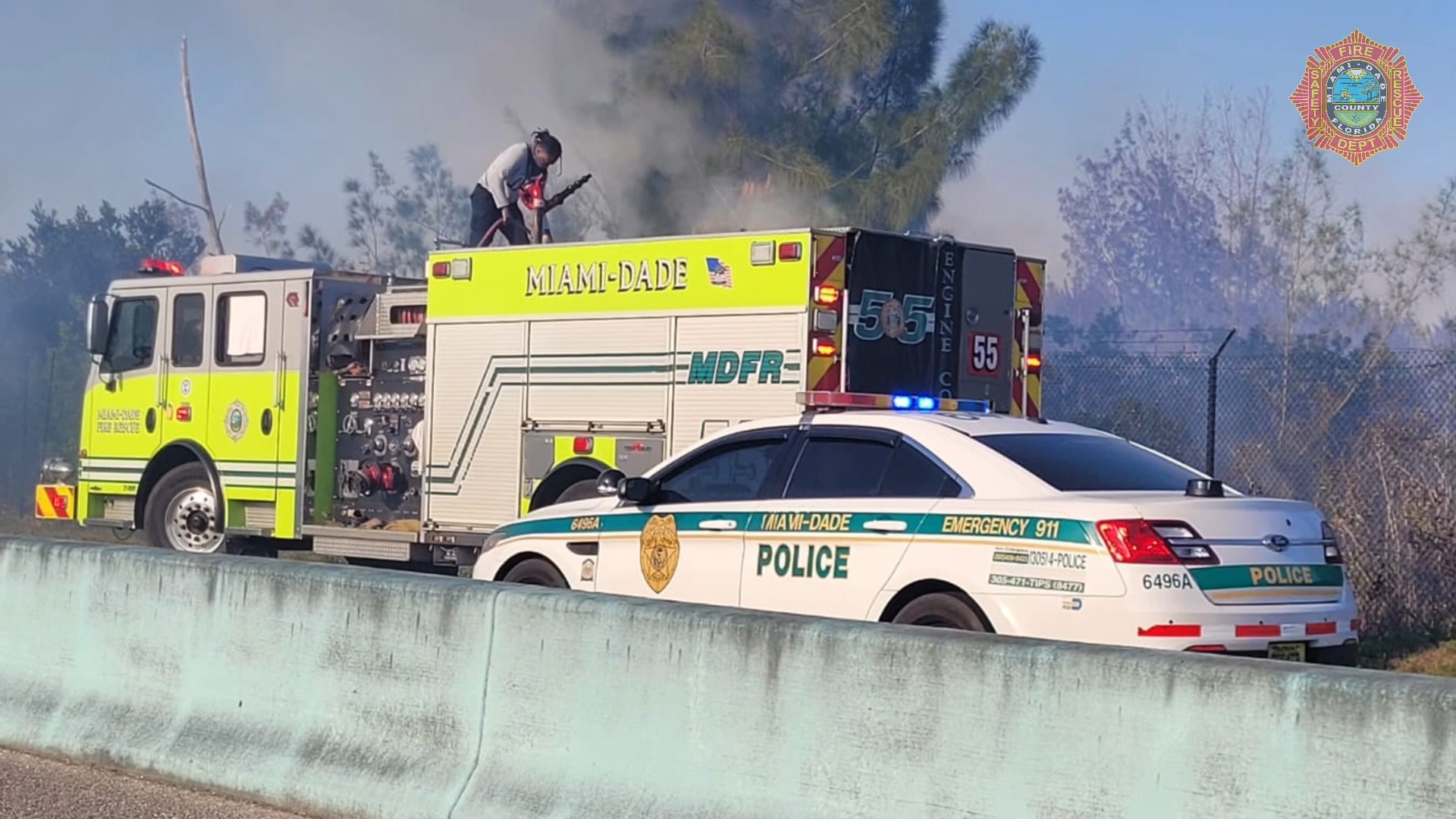 Metro Dade Fire Rescue Stations Miami Dade Fire Rescue Hi Res Stock