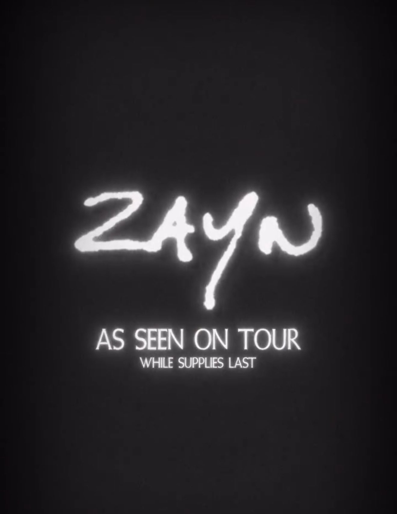 Zayn Malik Name Design One Direction Zayn Poster With Autograph
