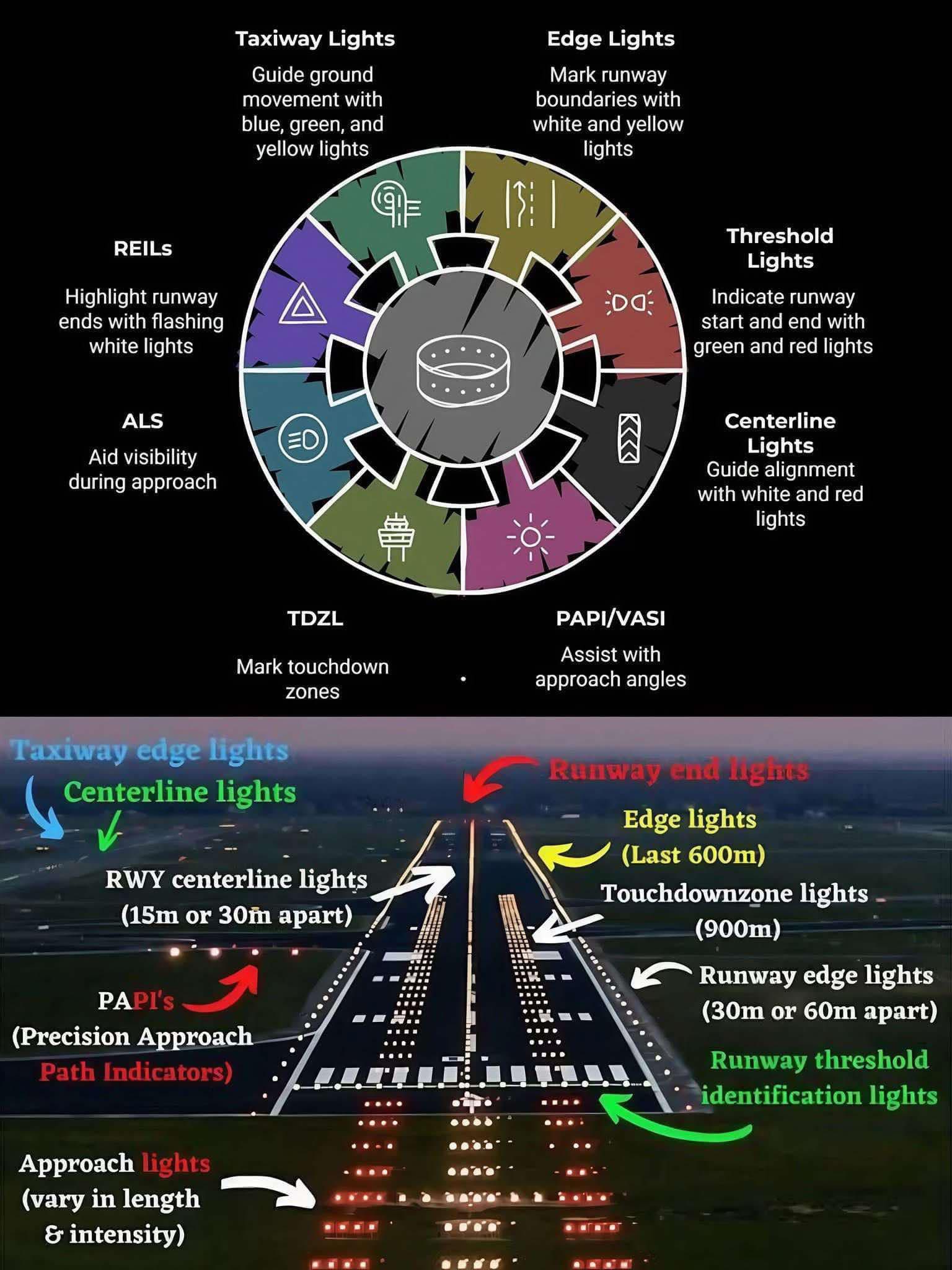 Airport Runway Lights Explained