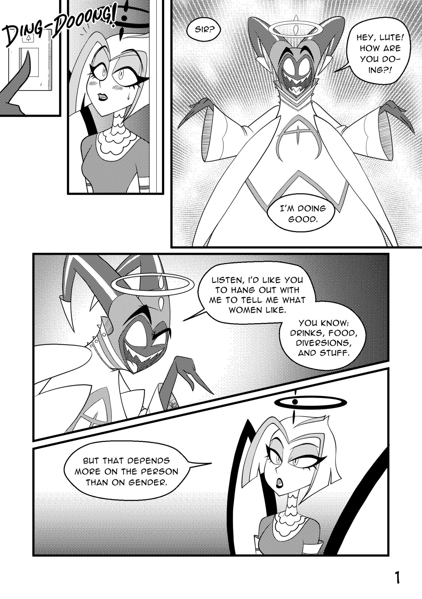 Cereal Guy Comic Angel