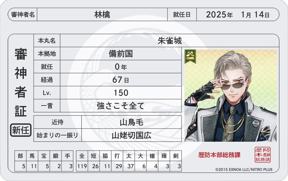 審神者レベル150記念に作り直しました！ 就任約2ヶ月、戦闘をこよなく愛している新人審神者です ️ ️ 投稿に反応いただいて気になった方をお ...