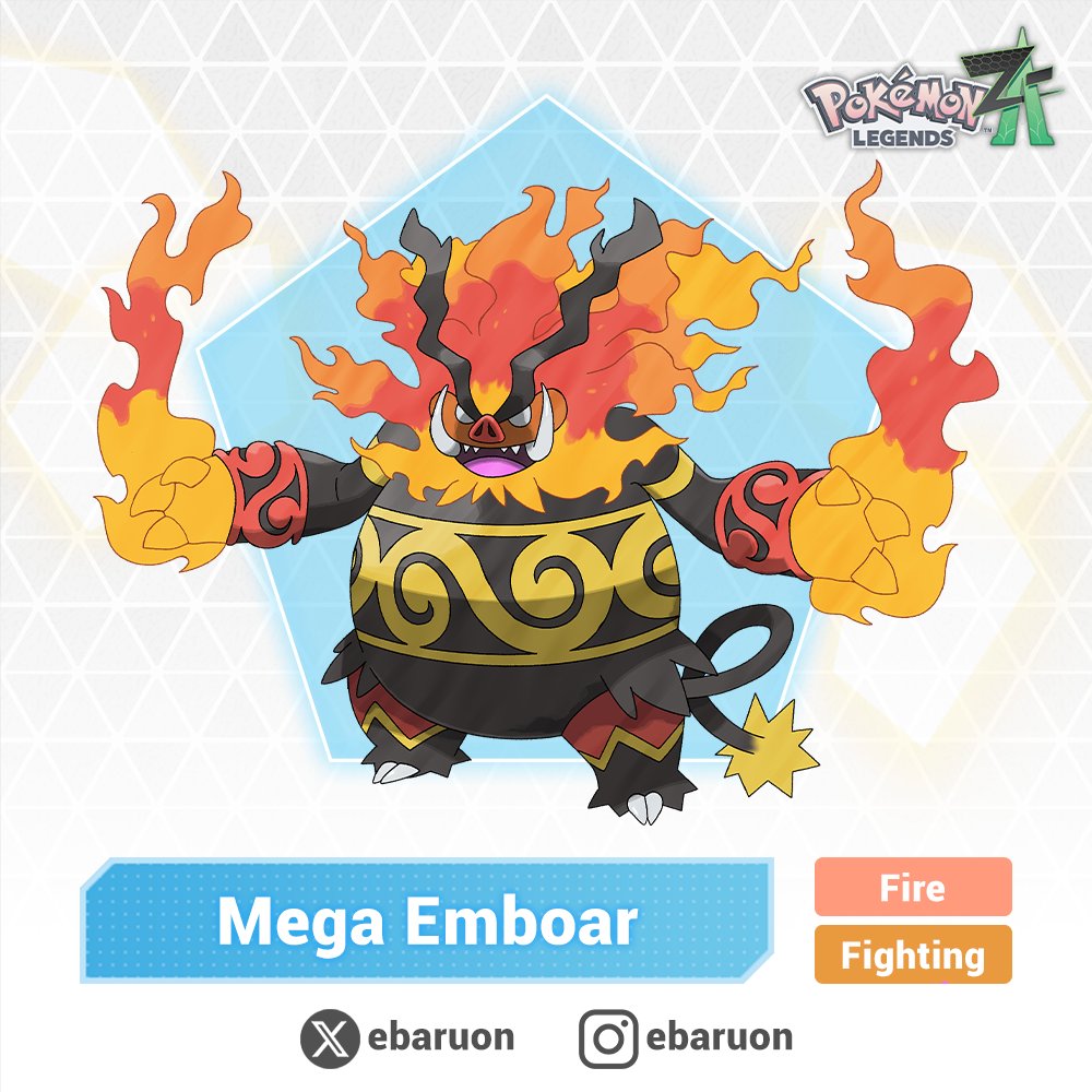 Mega Emboar Best Starters That Deserve A New Mega Evolution In Pokemon
