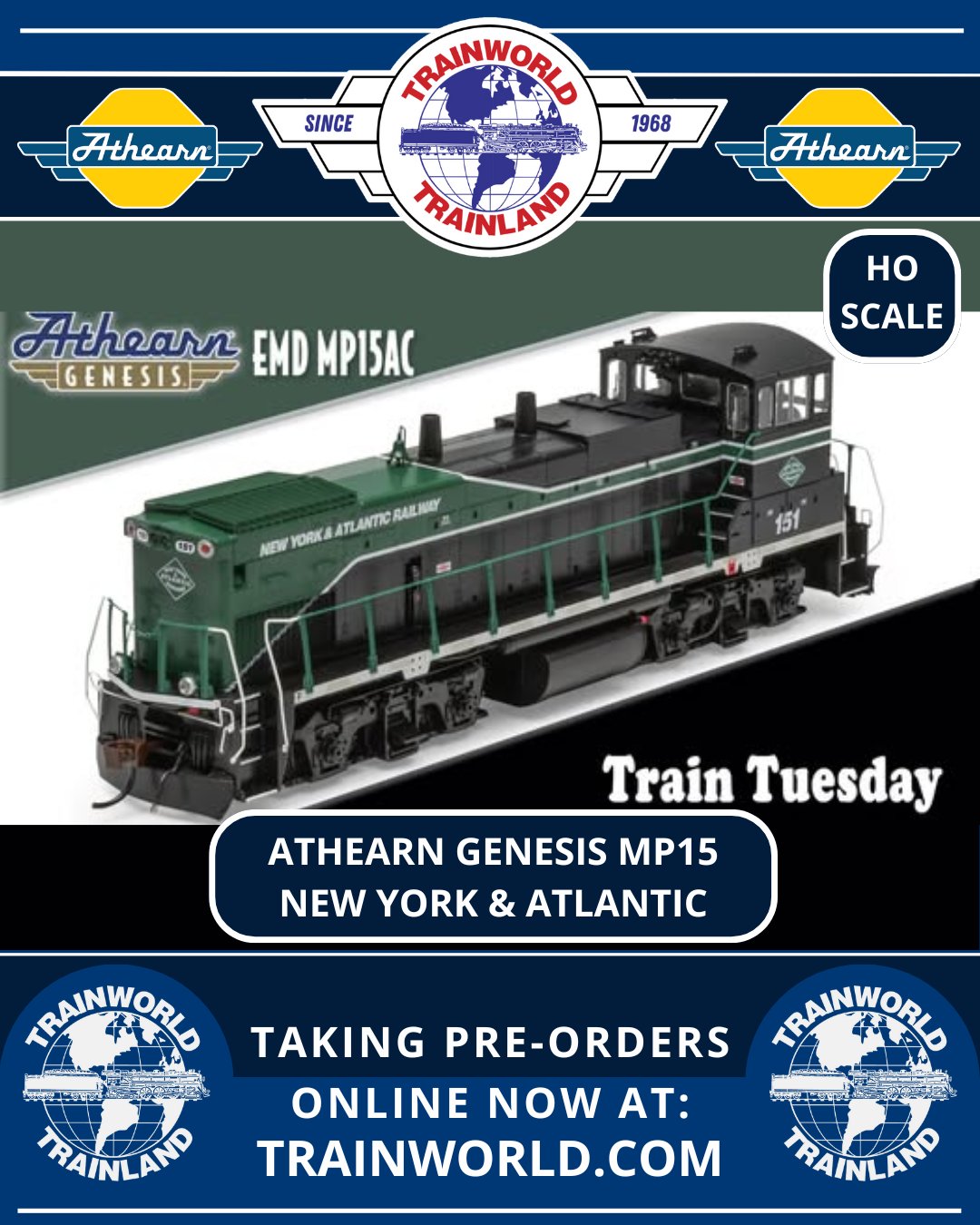 Trainworld Ho Scale Locomotives 6710 Southern Pacific 4 4 2 Atlantic,