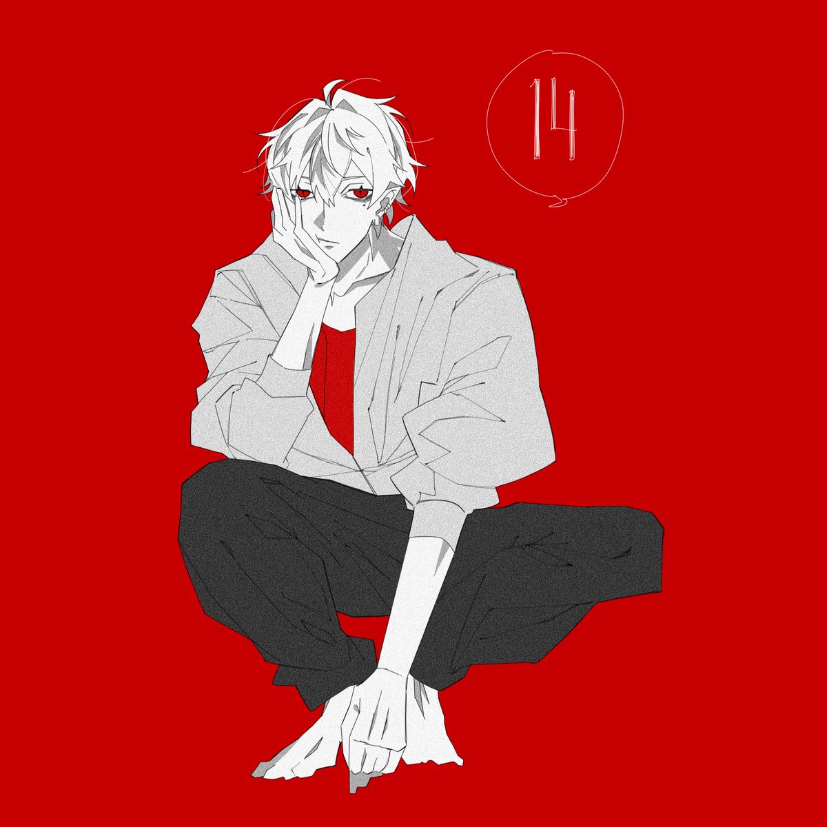 葛葉(にじさんじゲーマーズ) 「14 #KuzuArt #100日チャレンジ 」|53のイラスト