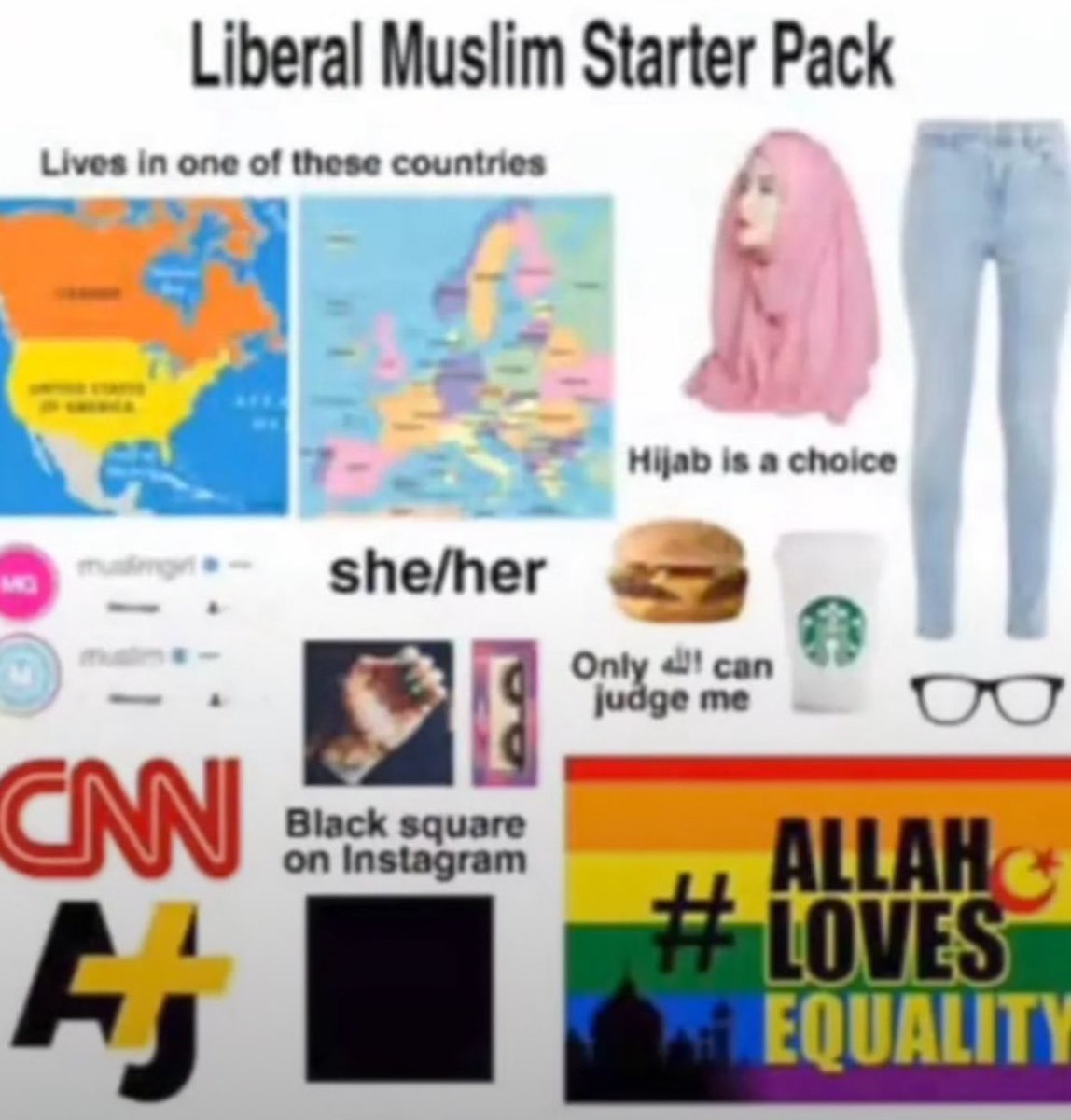 Muslim Starter Pack Autumn And Harvesting Starter Pack Seamless Icon