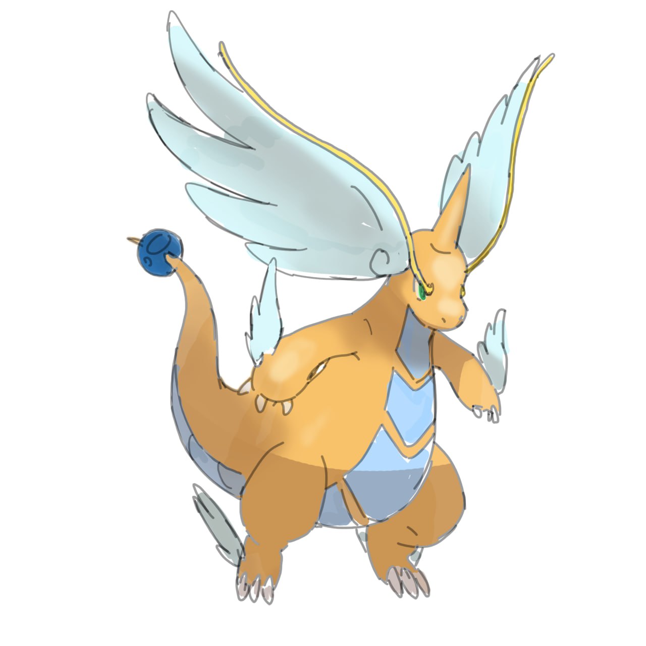 Dragonair Mega Evolutie 25 MEGA WAILORD The Float Whale Pokémon Type: