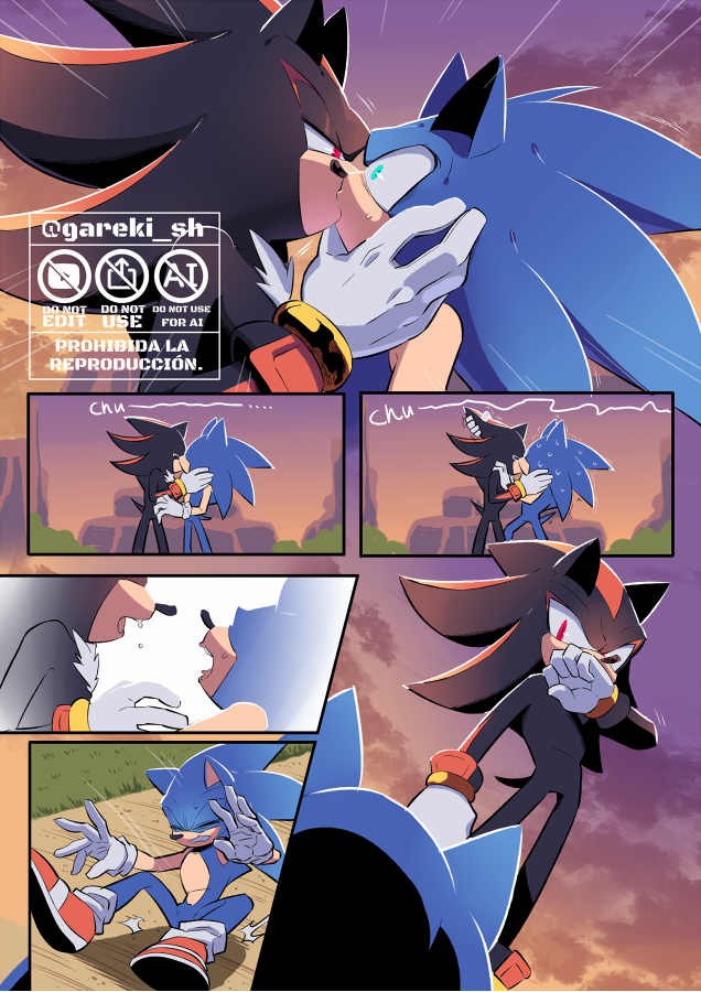 「kiss battle #sonadow 」GAREKIの漫画