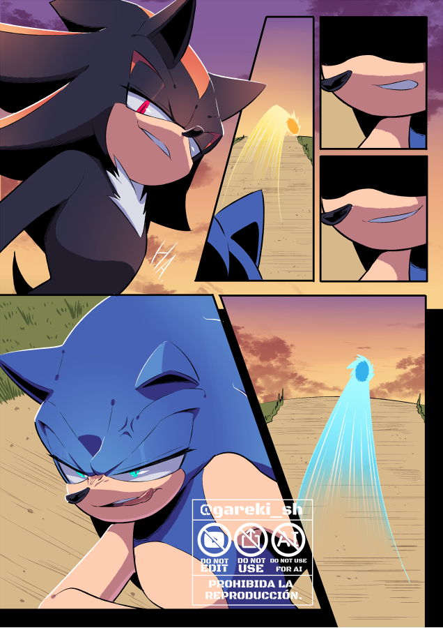 「kiss battle #sonadow 」GAREKIの漫画