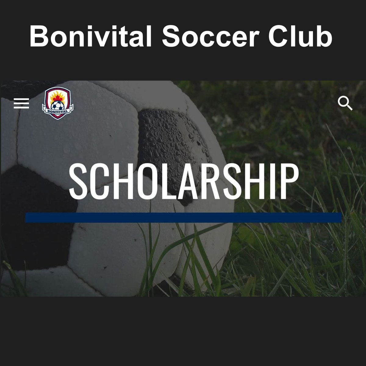 Bonivital Soccer Logo Winnipeg's Bonivital SC Boys' Team Wins National