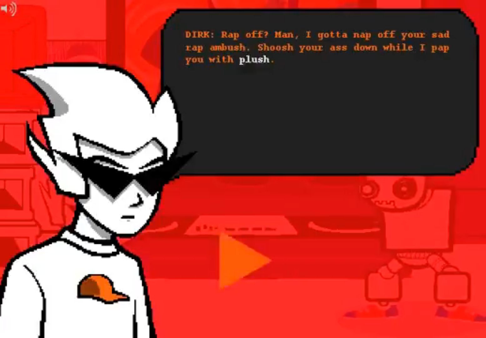 Dirk Strider Talksprite Inbox: OPEN — Dirk Strider And Mituna Captor