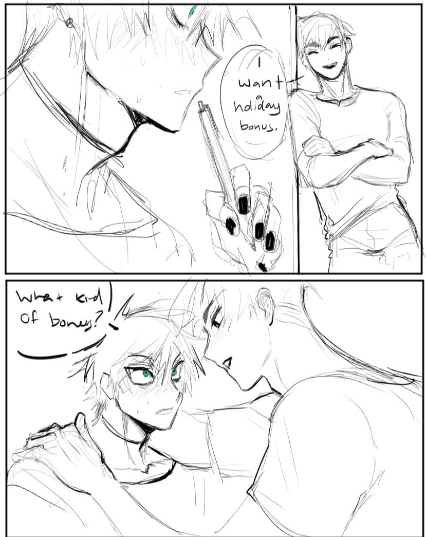 「I Did a a comic for dis fic wehehhew... #tiiv 」KYLEの漫画