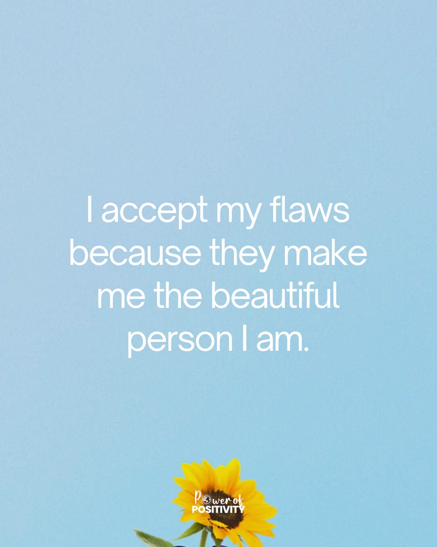 Accept All My Flaws Quotes The Writer's Saying | Microtales