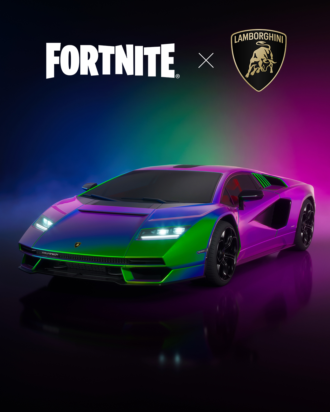 Lamborghini Veneno Rainbow