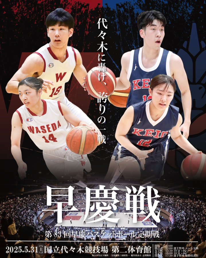第83回早慶定期戦プロモーションビデオ スコア、こぼれ話（写真付き）。 5/31更新 : BUBU’S EYE
