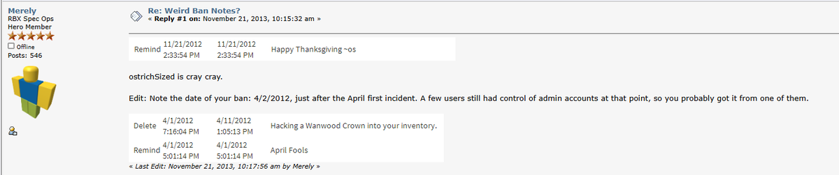 Thread By @Dynabroth - In 2012, Roblox was hacked twice,...