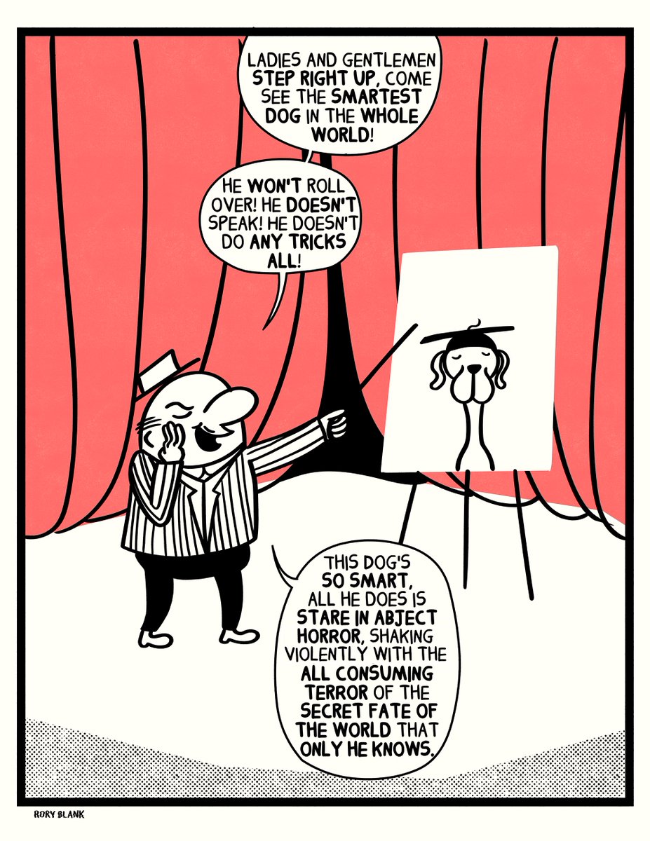 「Little Fuzzy Robot Feller 」Rory Blankの漫画