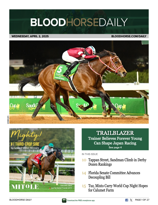 Bloodhorse Daily TAA Aftercare Partner Beyond The Wire Program Evokes