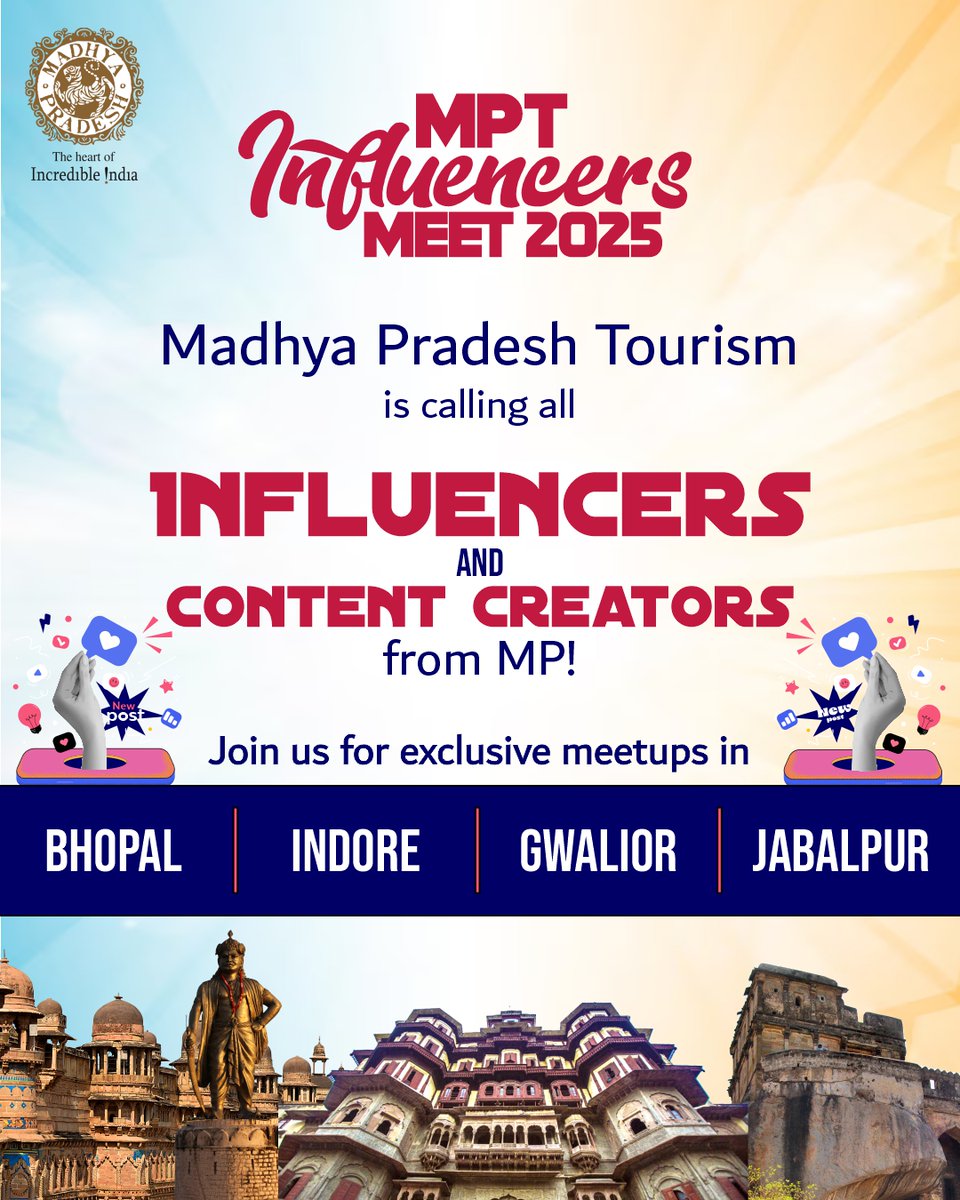 Madhya Pradesh Tourism Logo Madhya Pradesh Won Two Awards In The Best