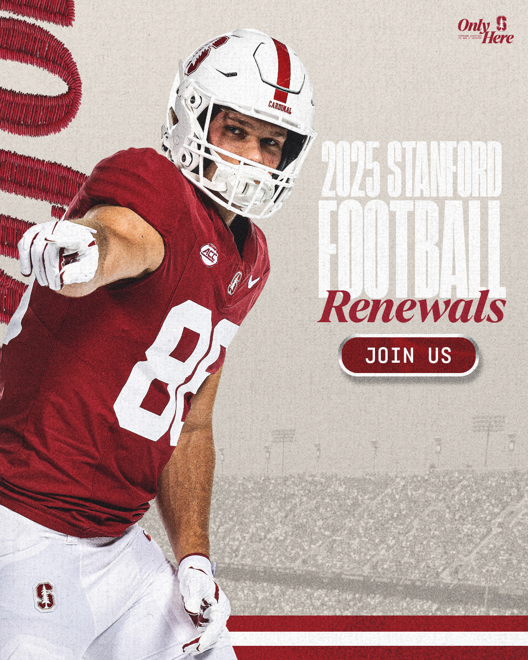 Stanford Cardinal Football Uniforms