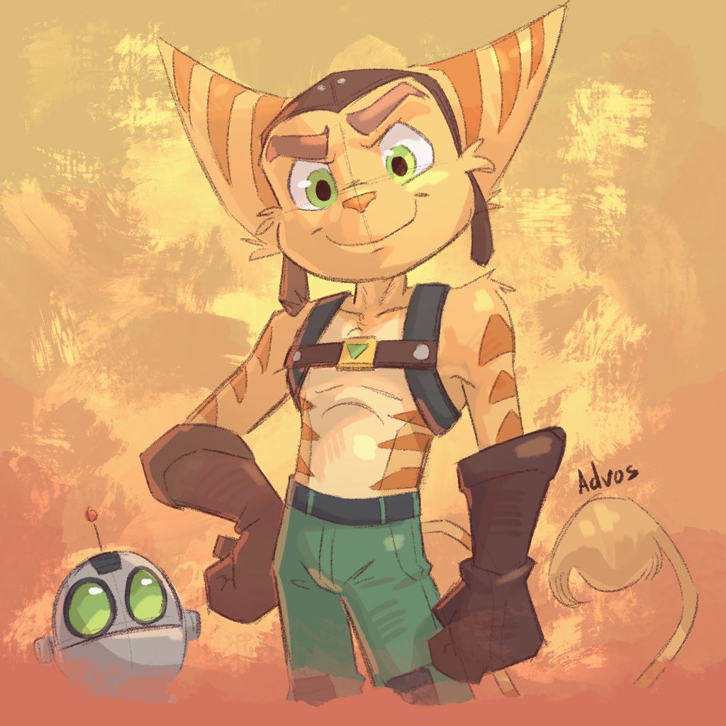 「OG Ratchet and Clank 」|Advosのイラスト