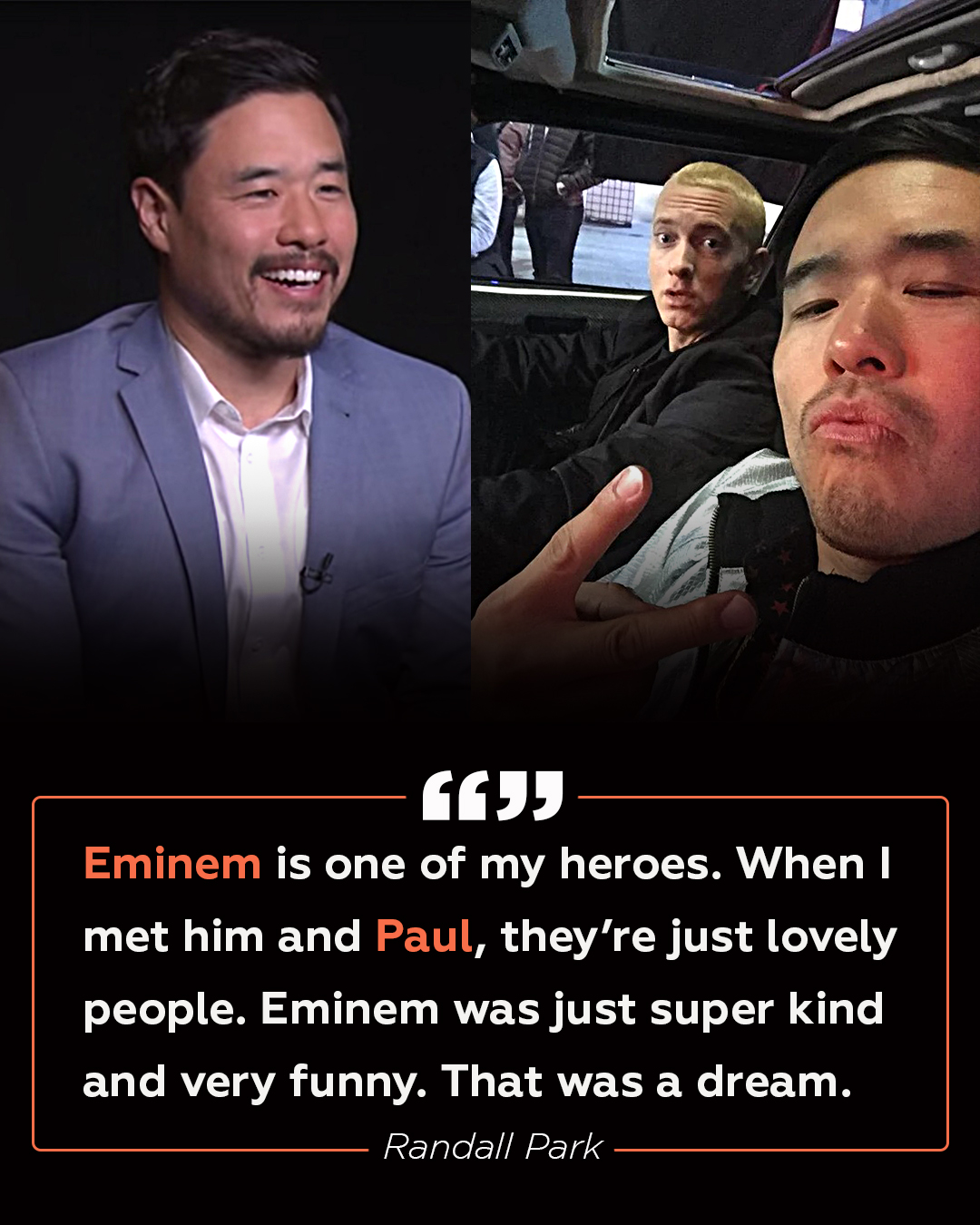 Eminem Laughing Trust Is Hard To Come By,That's Why My Circle Is Small