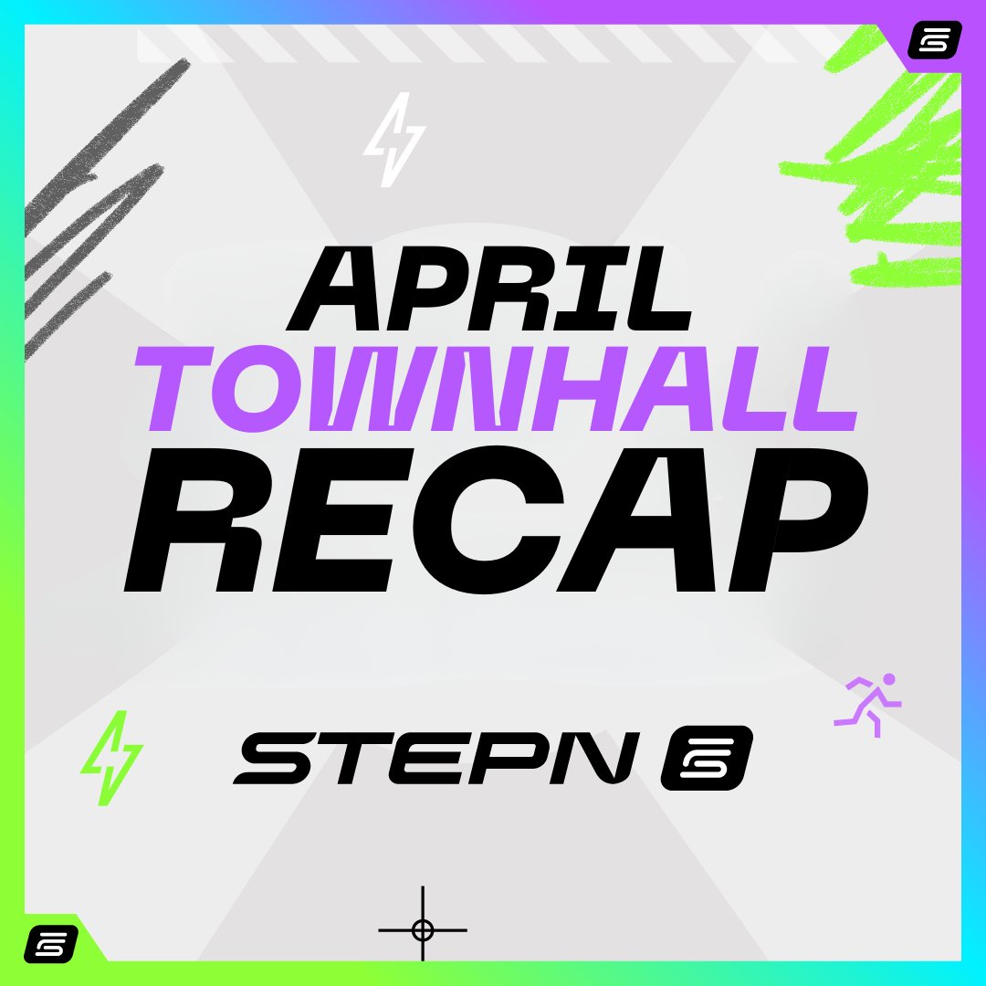 #STEPN & #STEPNGO April Townhall Recap 🏁 Spring is in full bloom and so ...