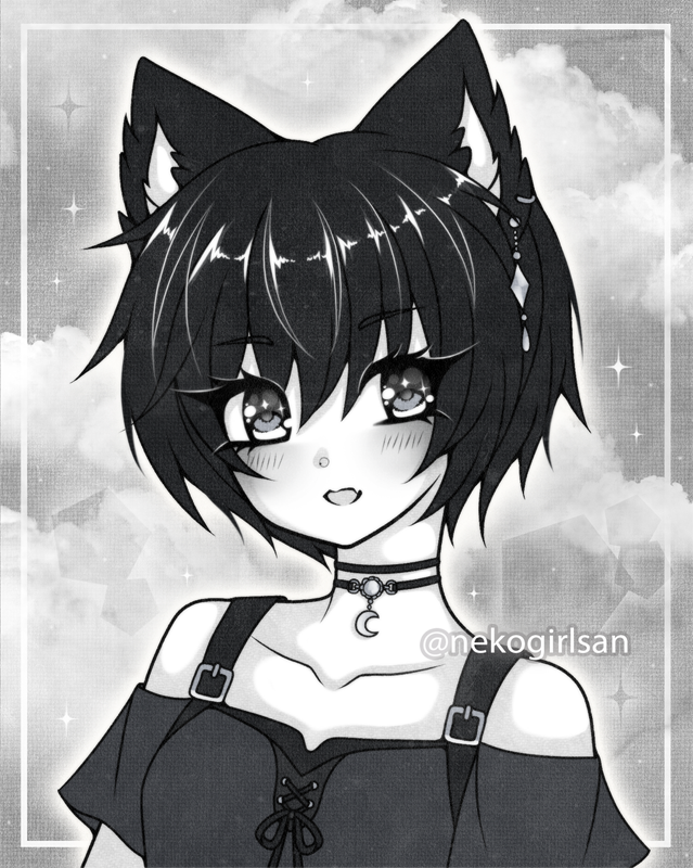 Wolf Neko Girl