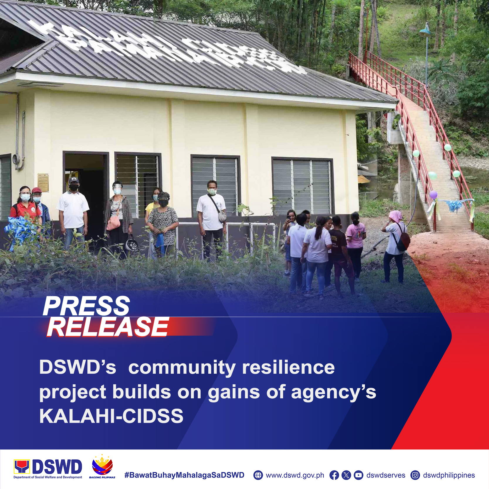 Dswd Kalahi Logo DSWD KALAHI CIDSS ID LACE LANYARD School Stationary