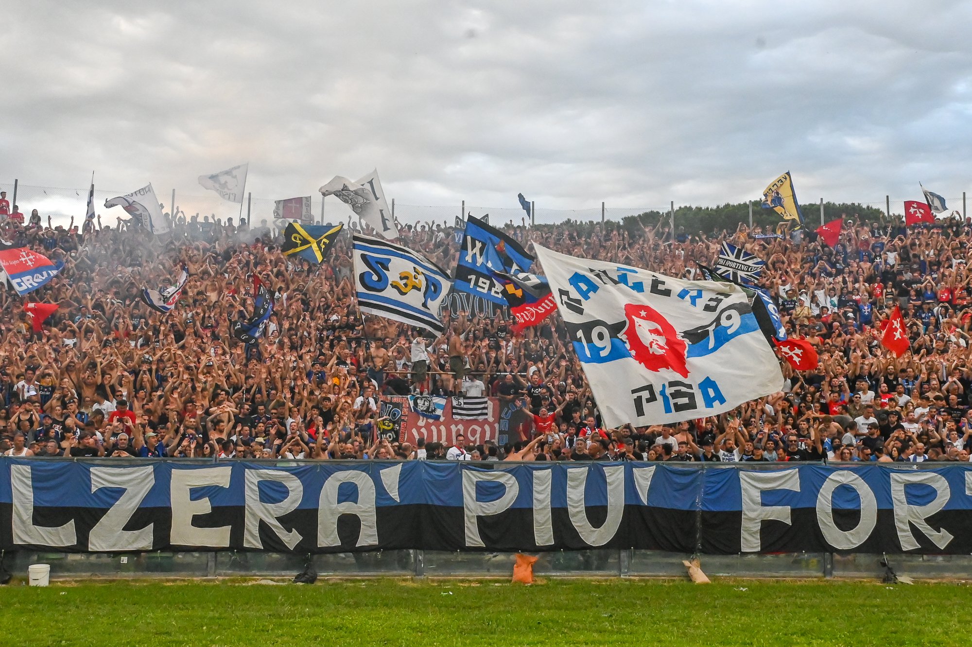 Ultras Paganese Pisa Italy Triestina Pisa 09.06.2019